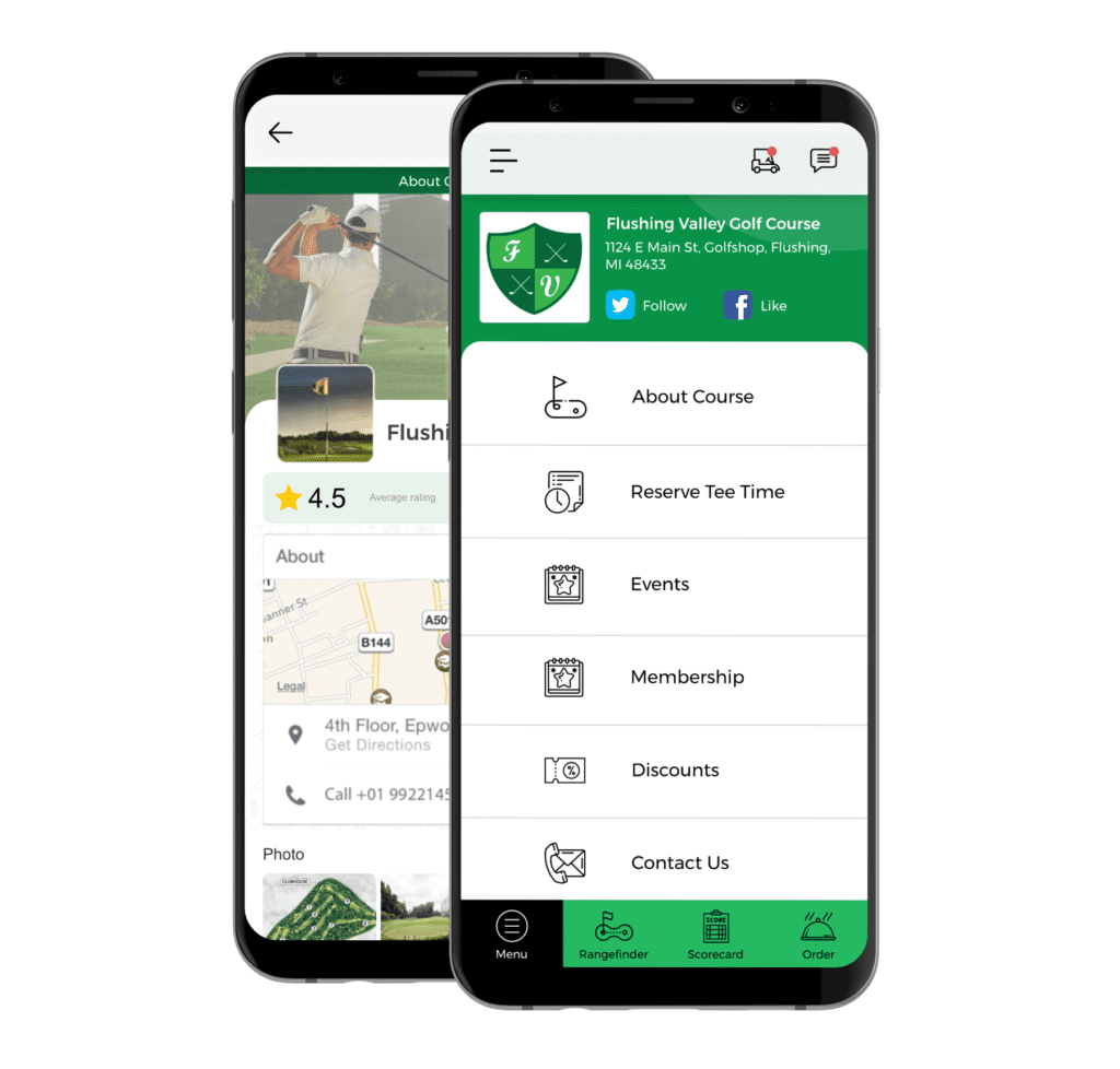 Club Caddie Golf Course App - Ultimate Golf Course Management & Rangefinder