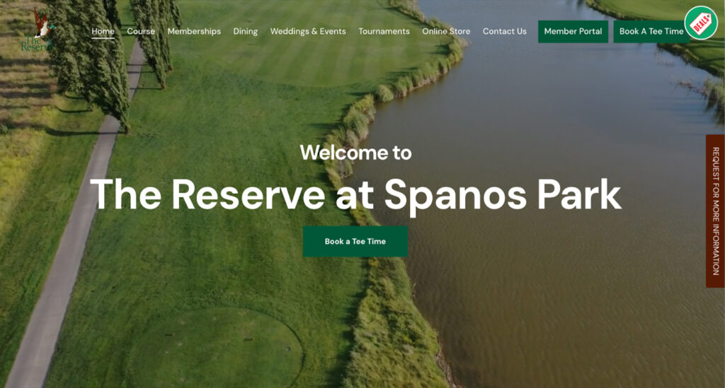 Professional Golf Course Website Design Services | Club Caddie